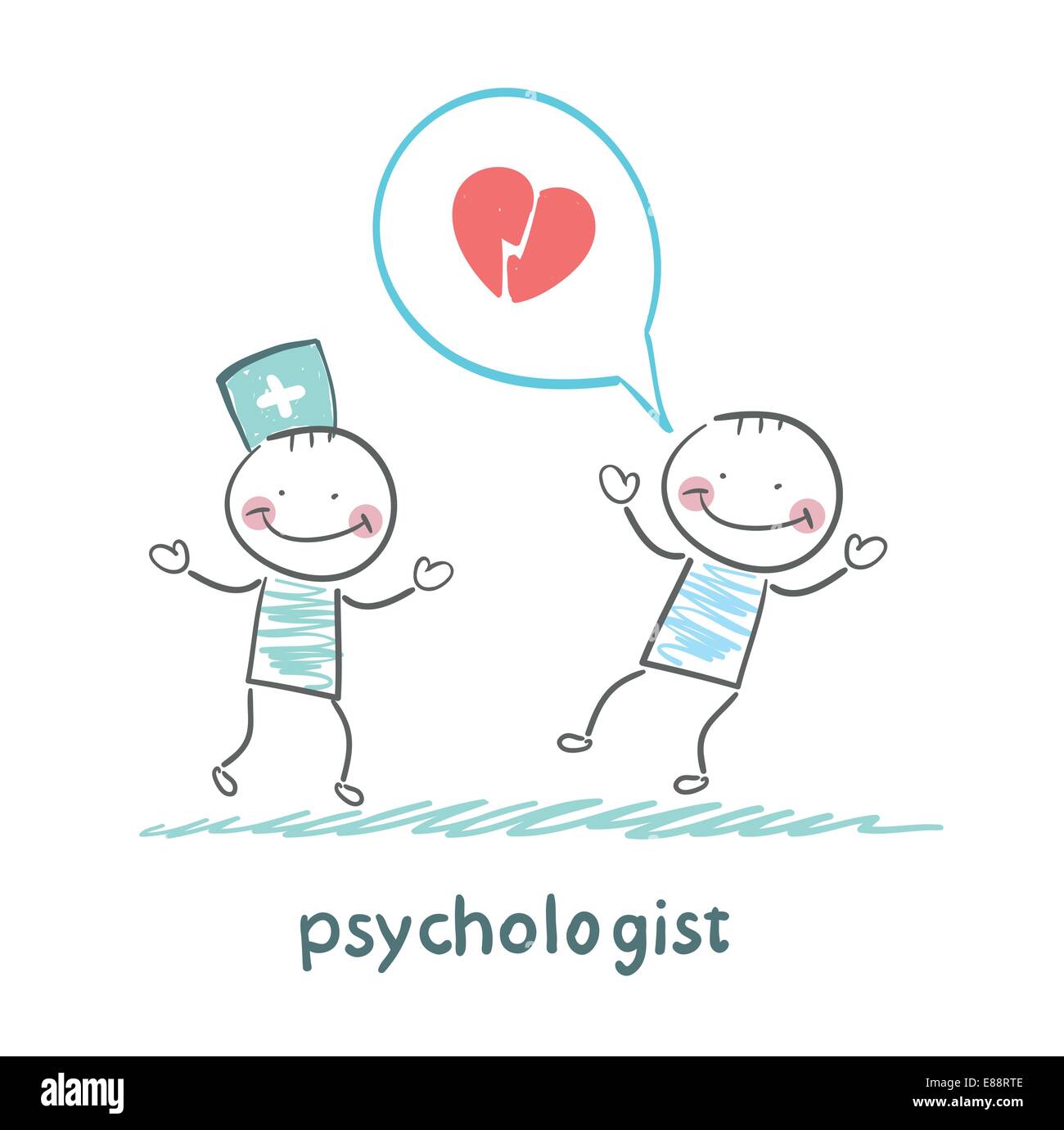 Who office Stock Vector Images - Alamy