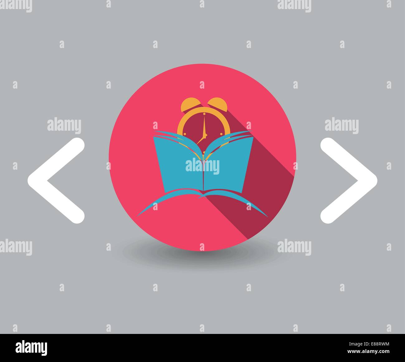 time to teach icon Stock Vector Image & Art - Alamy