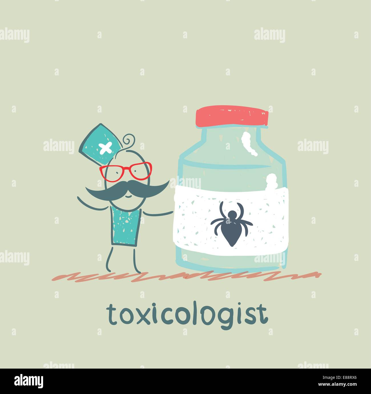 Toxicologist forensic Stock Vector Images - Alamy