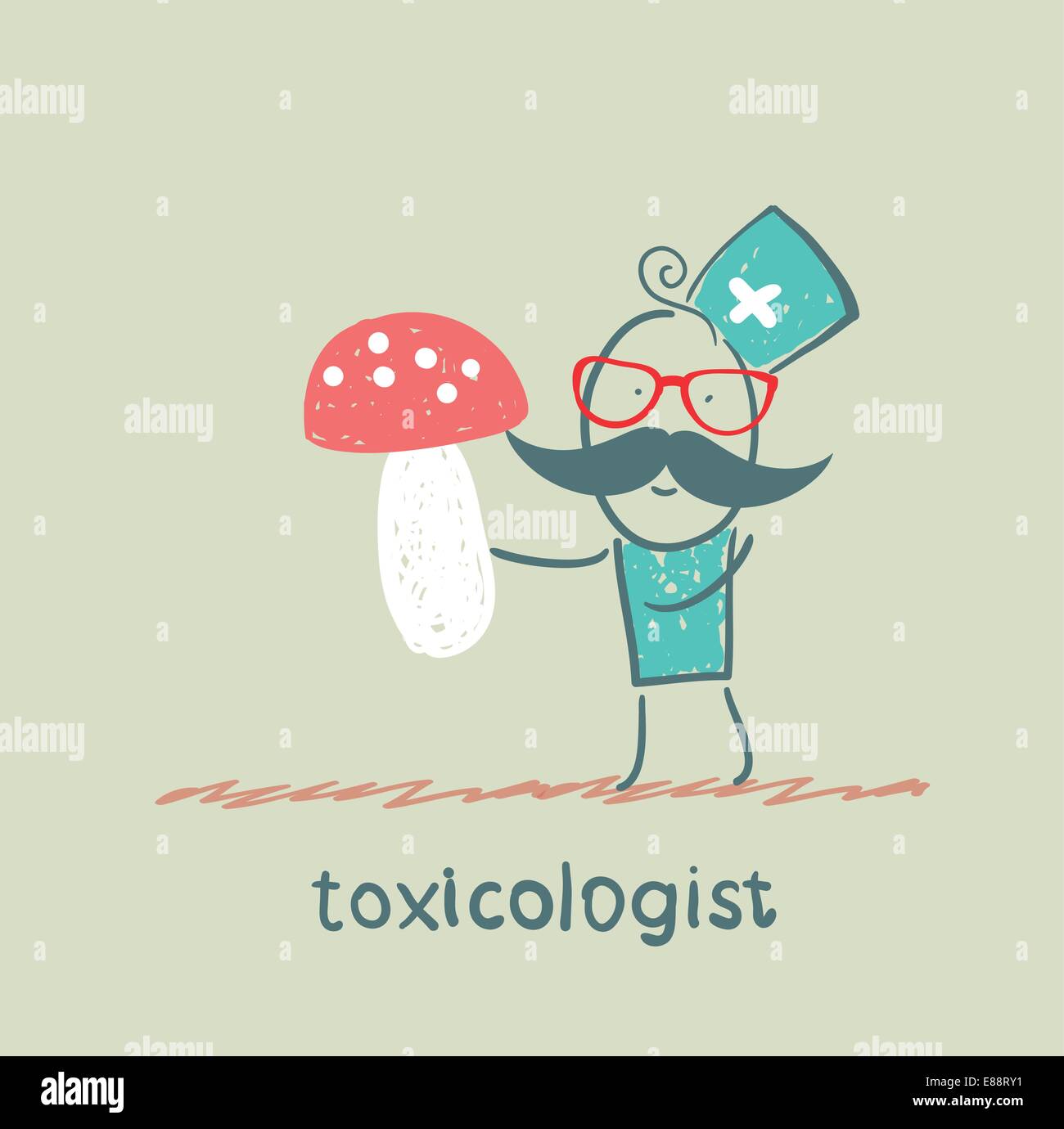 Toxicologist Stock Vector Images - Alamy