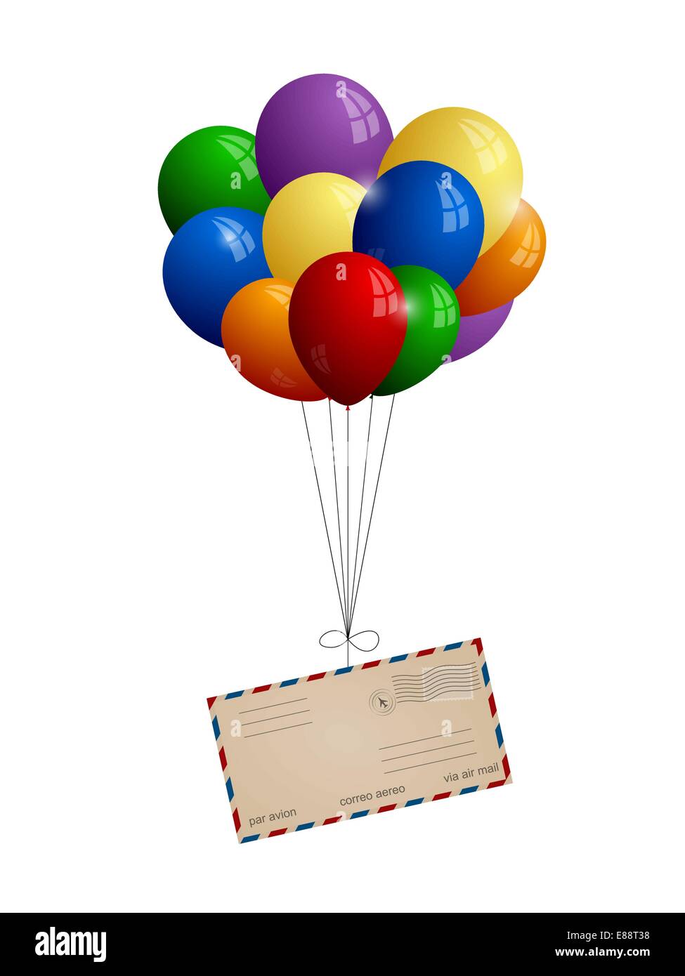 Surprise letter Stock Vector Images - Alamy