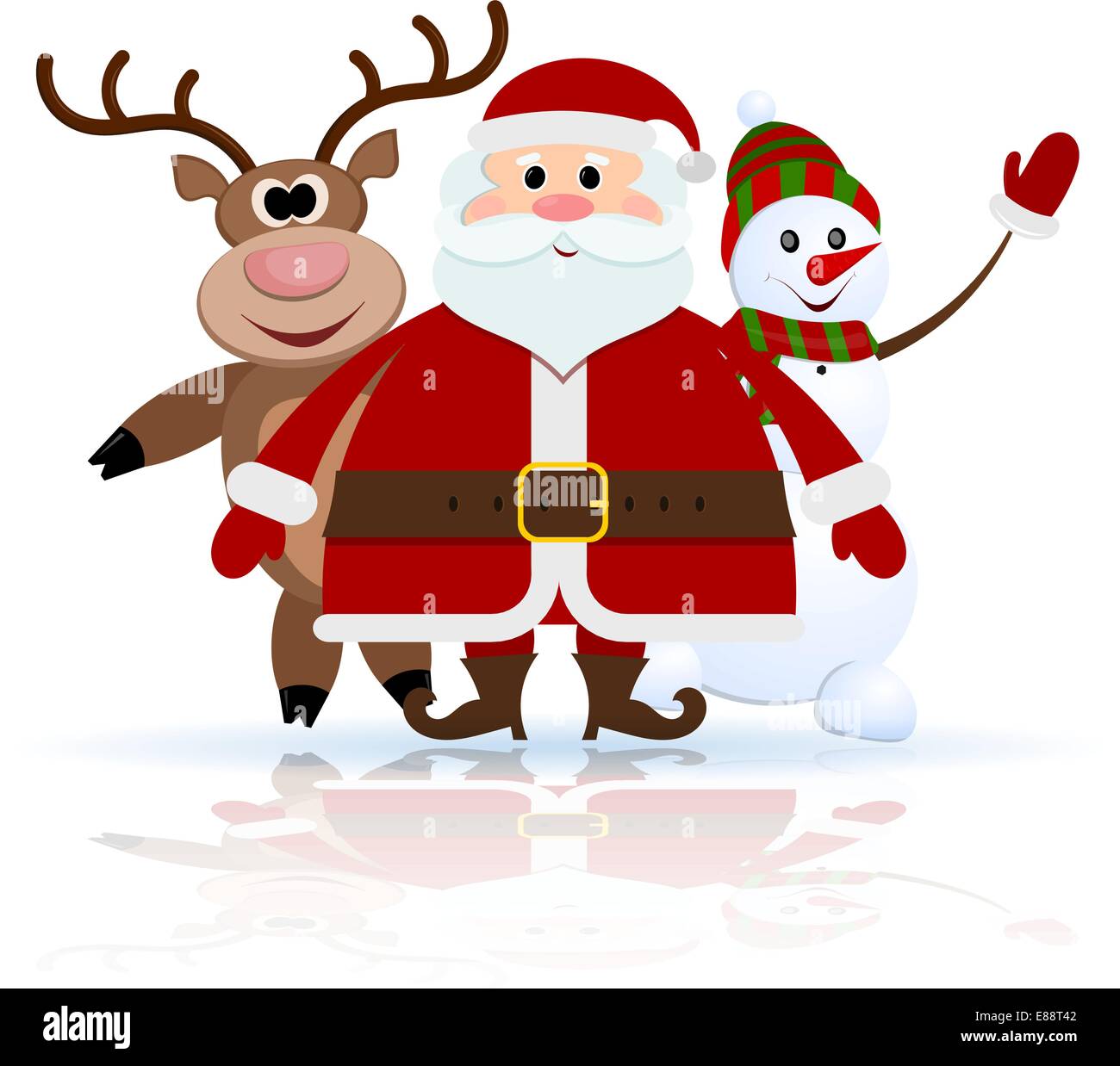 Cute deer antlers scarf Stock Vector Images - Alamy