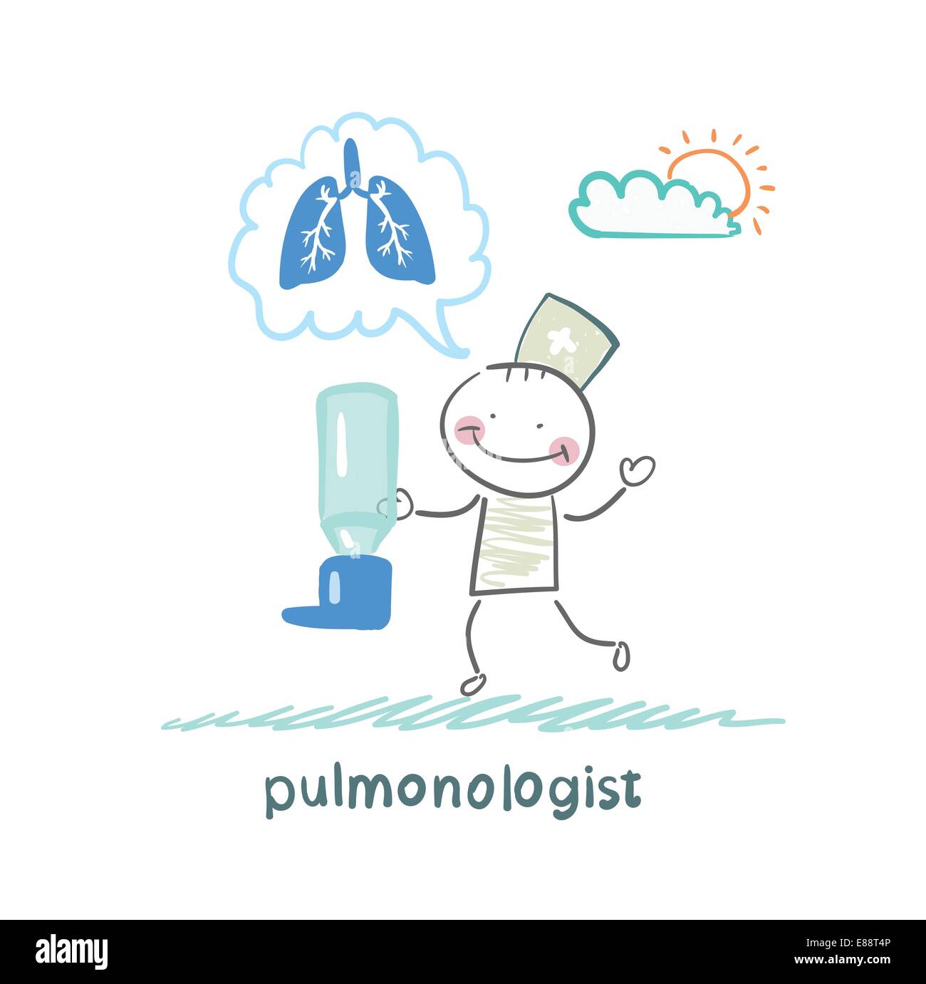 Lung anatomic Stock Vector Images - Alamy
