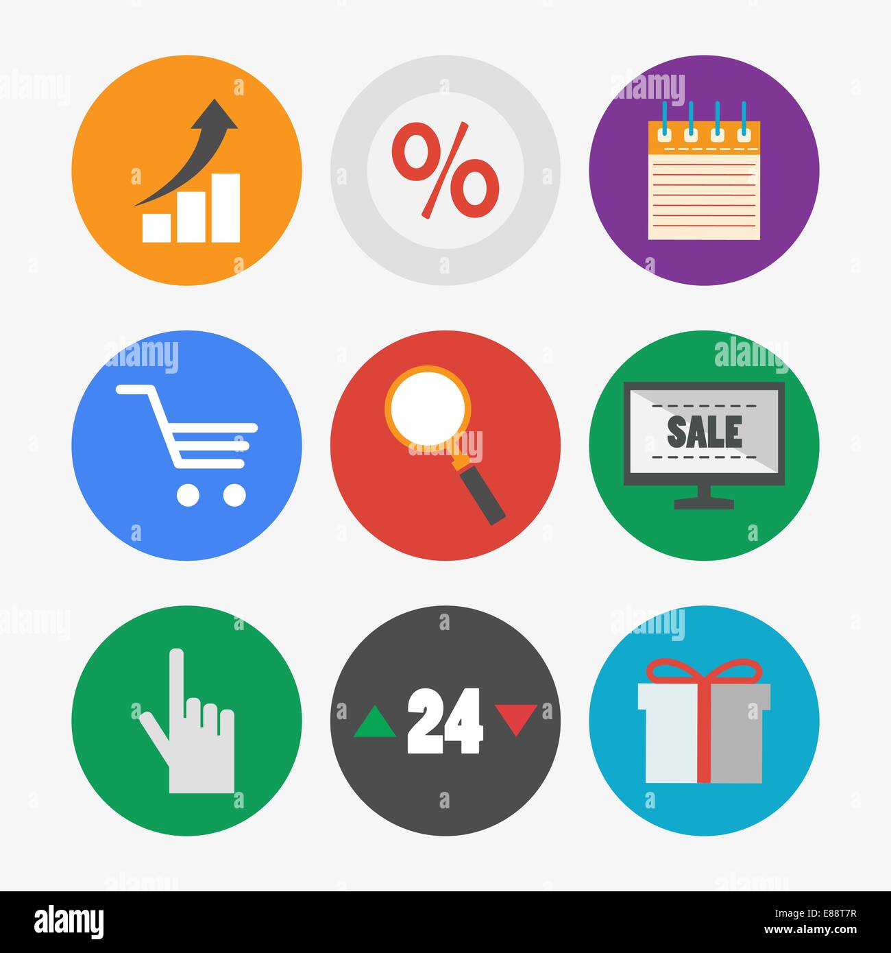 Set of icons sale Stock Vector Image & Art - Alamy