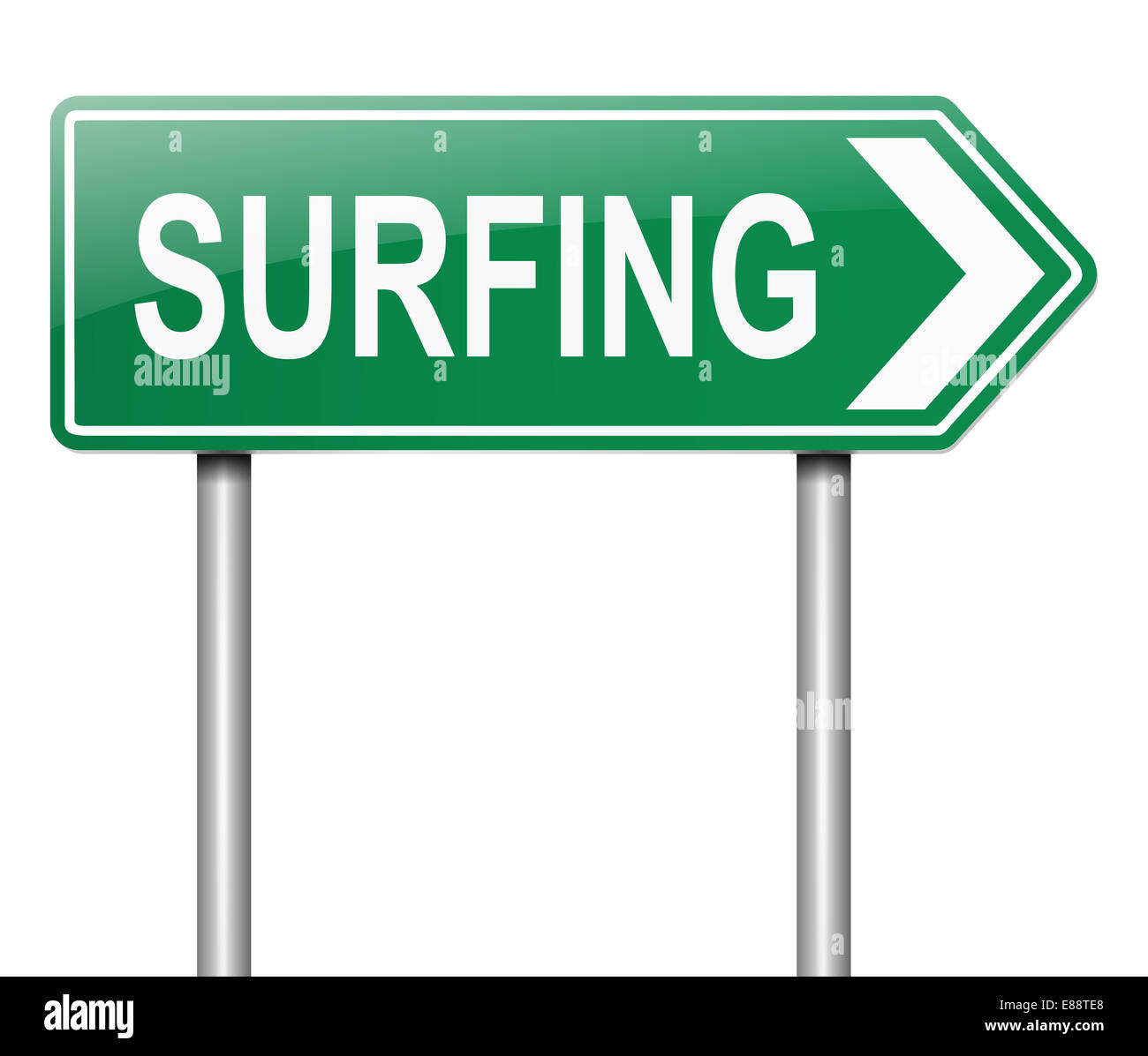 Word surf Cut Out Stock Images & Pictures - Alamy