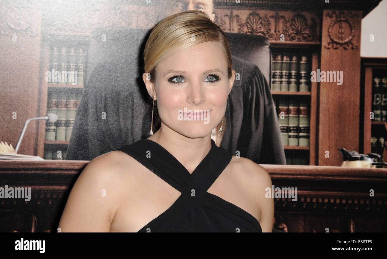 Los Angeles, CA, USA. 1st Oct, 2014. Kristen Bell at arrivals for THE ...