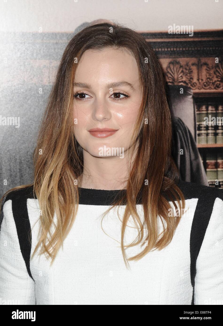 Los Angeles, CA, USA. 1st Oct, 2014. Leighton Meester at arrivals for ...