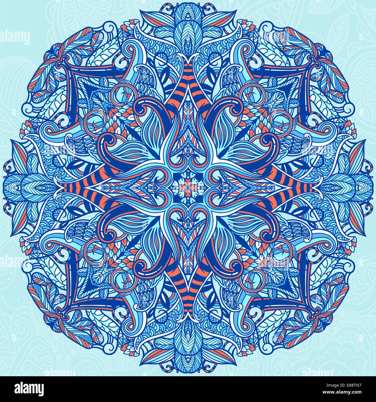 vector illustration of an ornamental circle Stock Vector Image & Art ...
