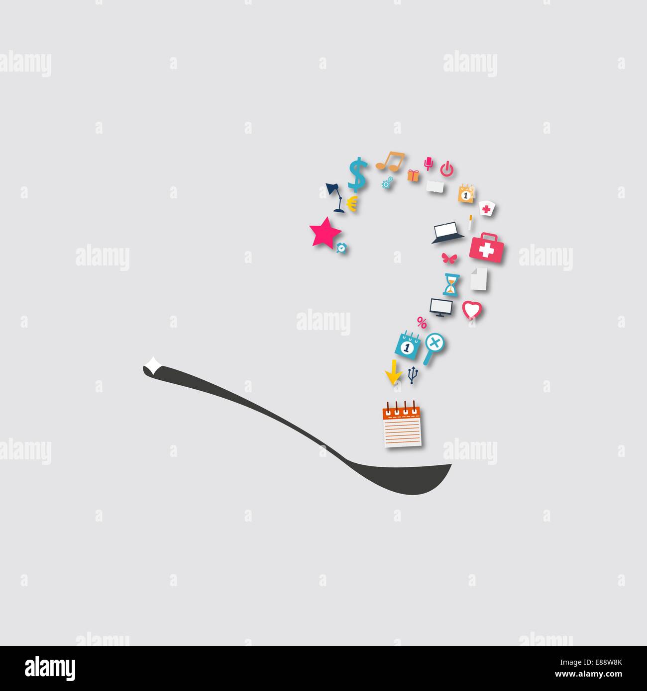 Big question line icon Stock Vector Images - Alamy