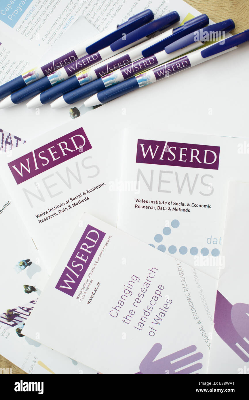 Logos and branded merchandise: WISERD (The Wales Institute of Social ...