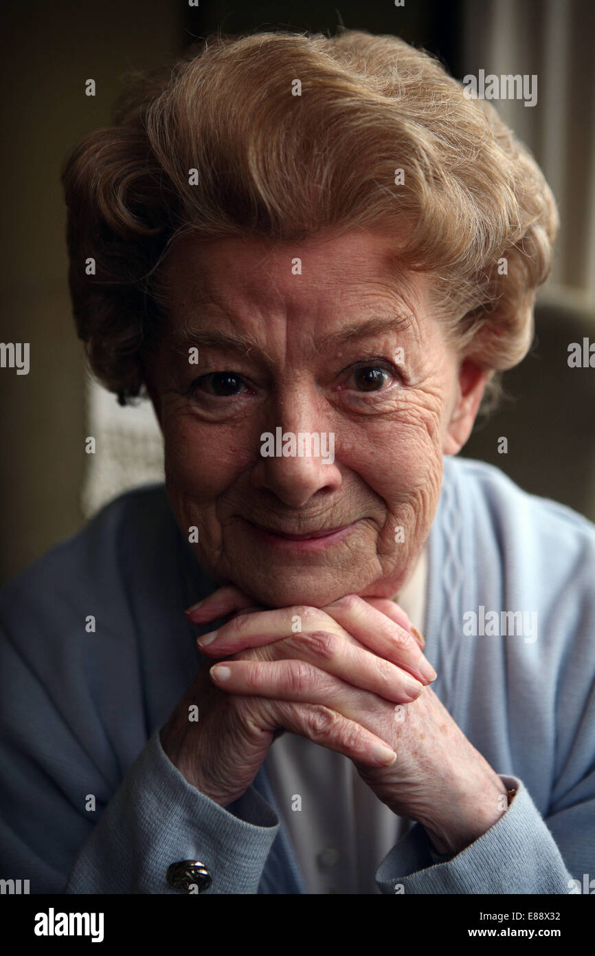 Actress Jean Alexander, who played Hilda Ogden in Coronation Street ...