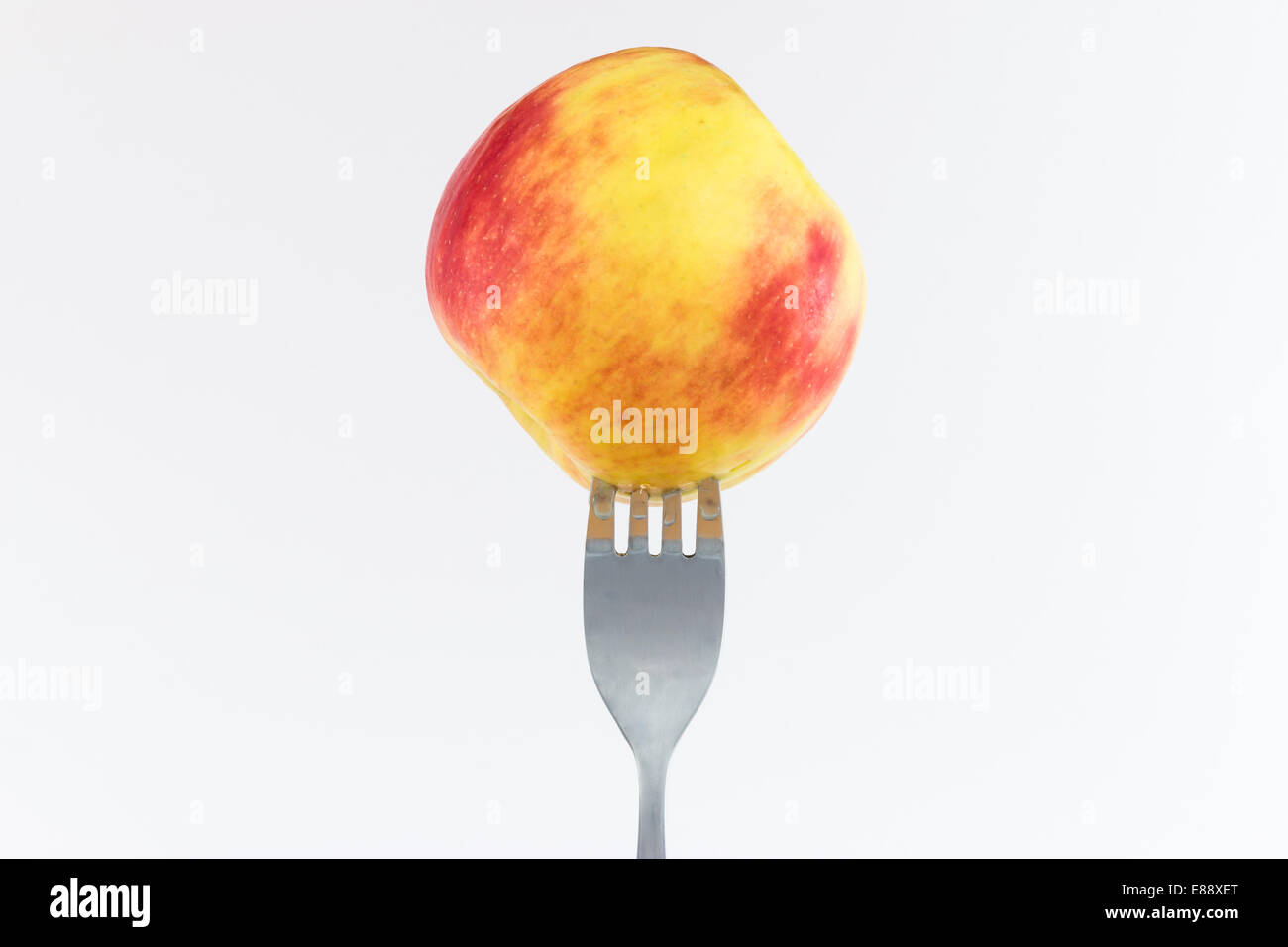 Apple fork hi-res stock photography and images - Alamy