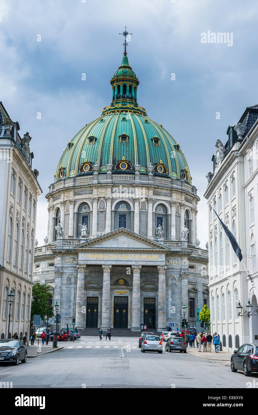 Frederik's Church (The Marble Church) (Marmorkirken), Copenhagen ...