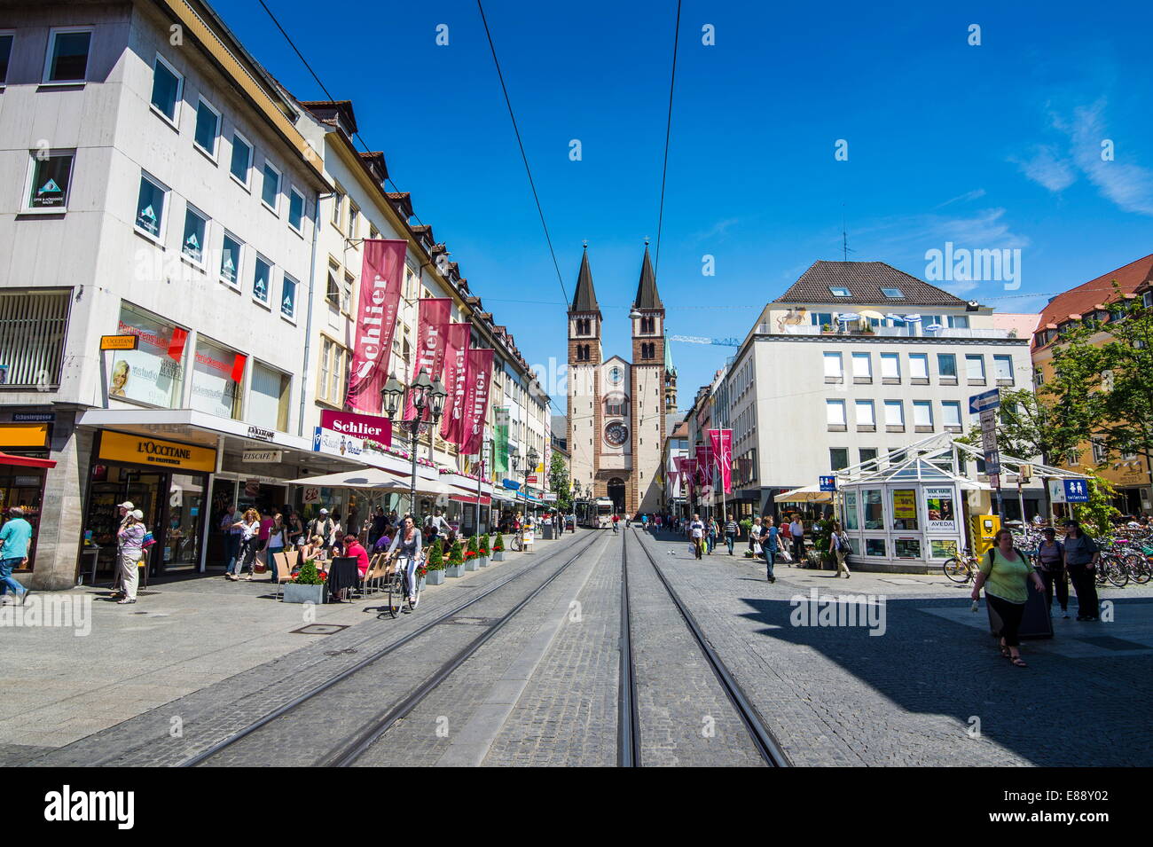 Pedestrian zone germany hi-res stock photography and images - Alamy
