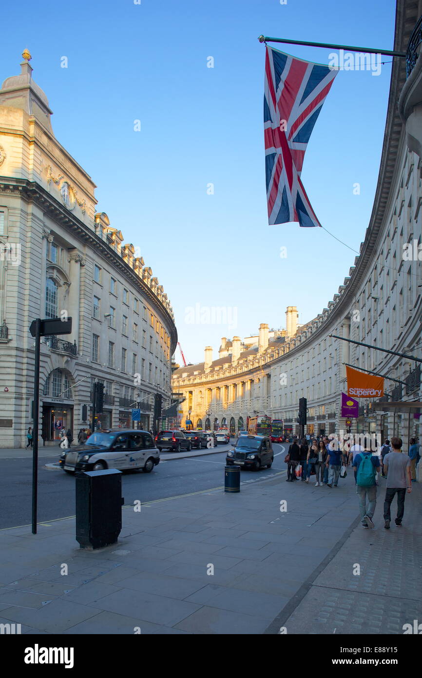 Regent street london hi-res stock photography and images - Alamy