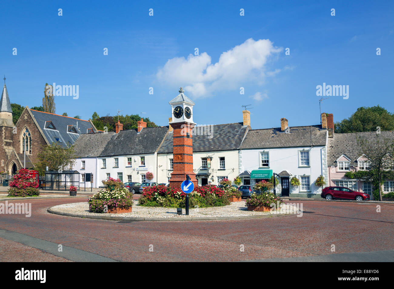 Usk town centre hi-res stock photography and images - Alamy
