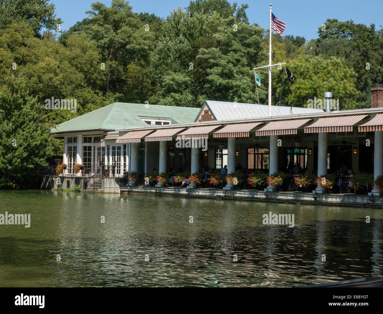 Loeb Boathouse Restaurant in Central Park, NYC Stock Photo - Alamy