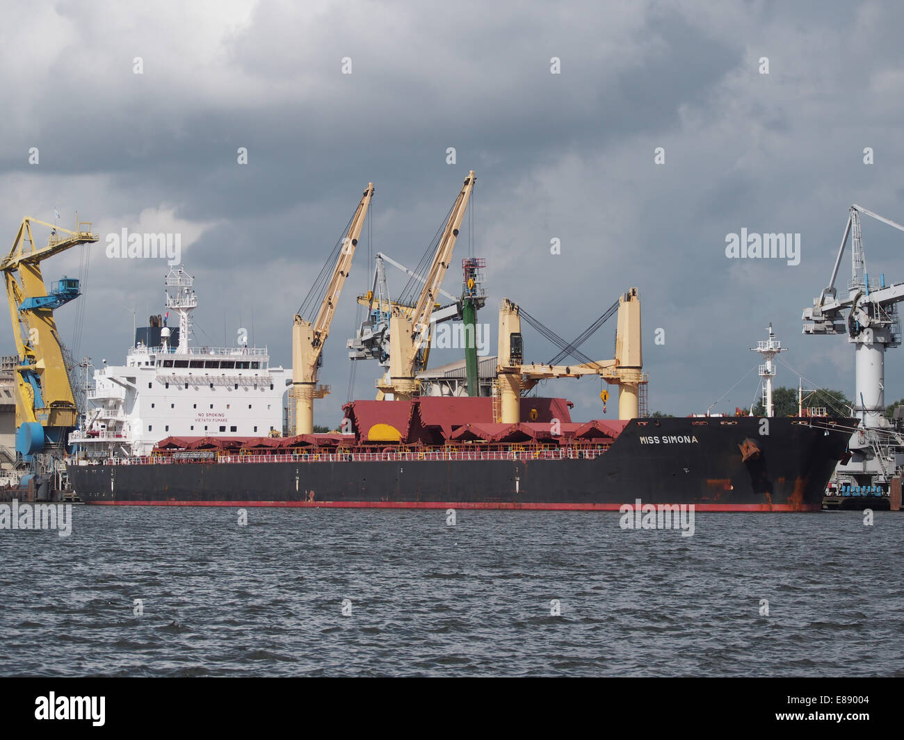 The vessel MISS SIMONA (IMO 9481946) is a registered cargo ship ...