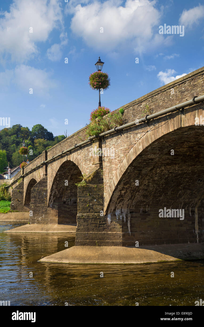 Bridge street usk monmouthshire wales hi-res stock photography and ...