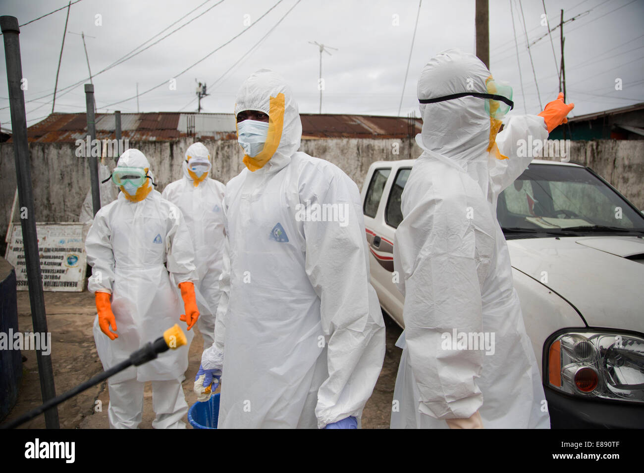 Members of the body removal team after contining two bodies. West Point ...