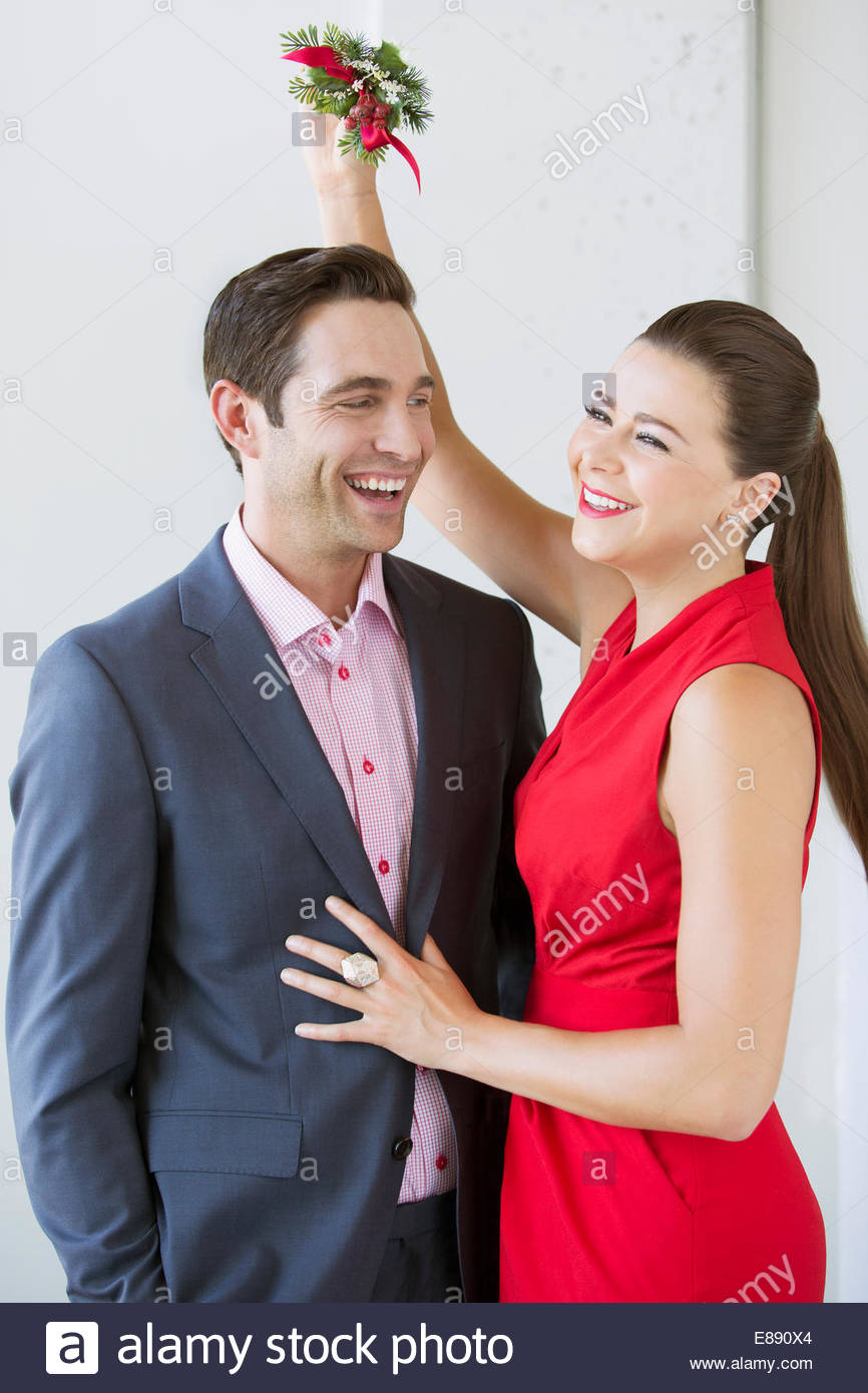 Woman standing above man hi-res stock photography and images - Alamy