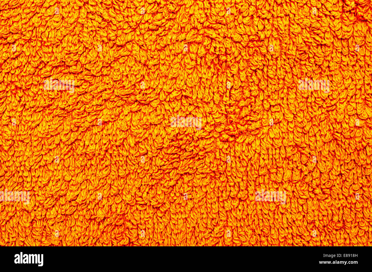 Orange fabric textile background closeup texture Stock Photo - Alamy