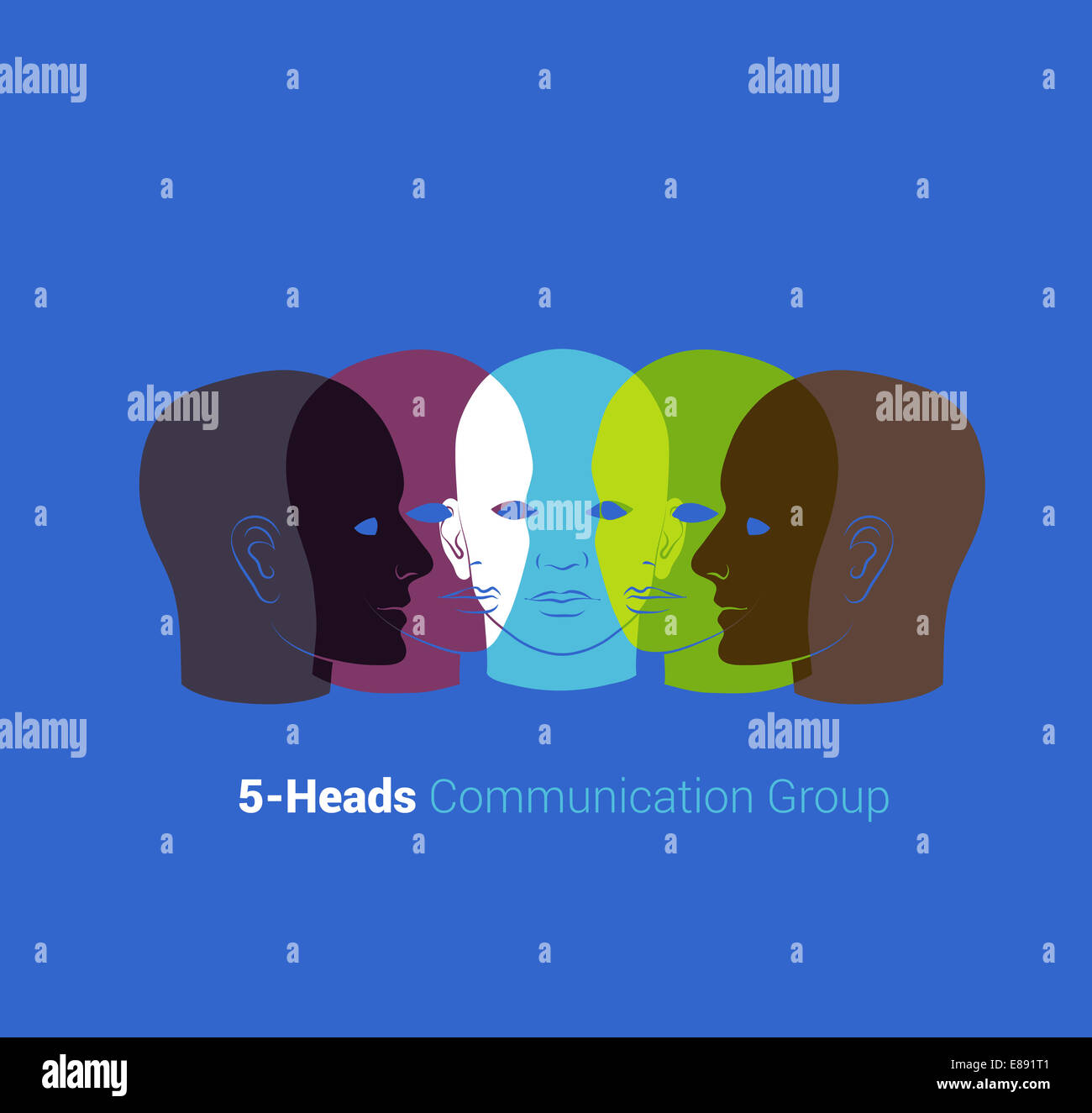 Talking Heads Illustration High Resolution Stock Photography and Images ...