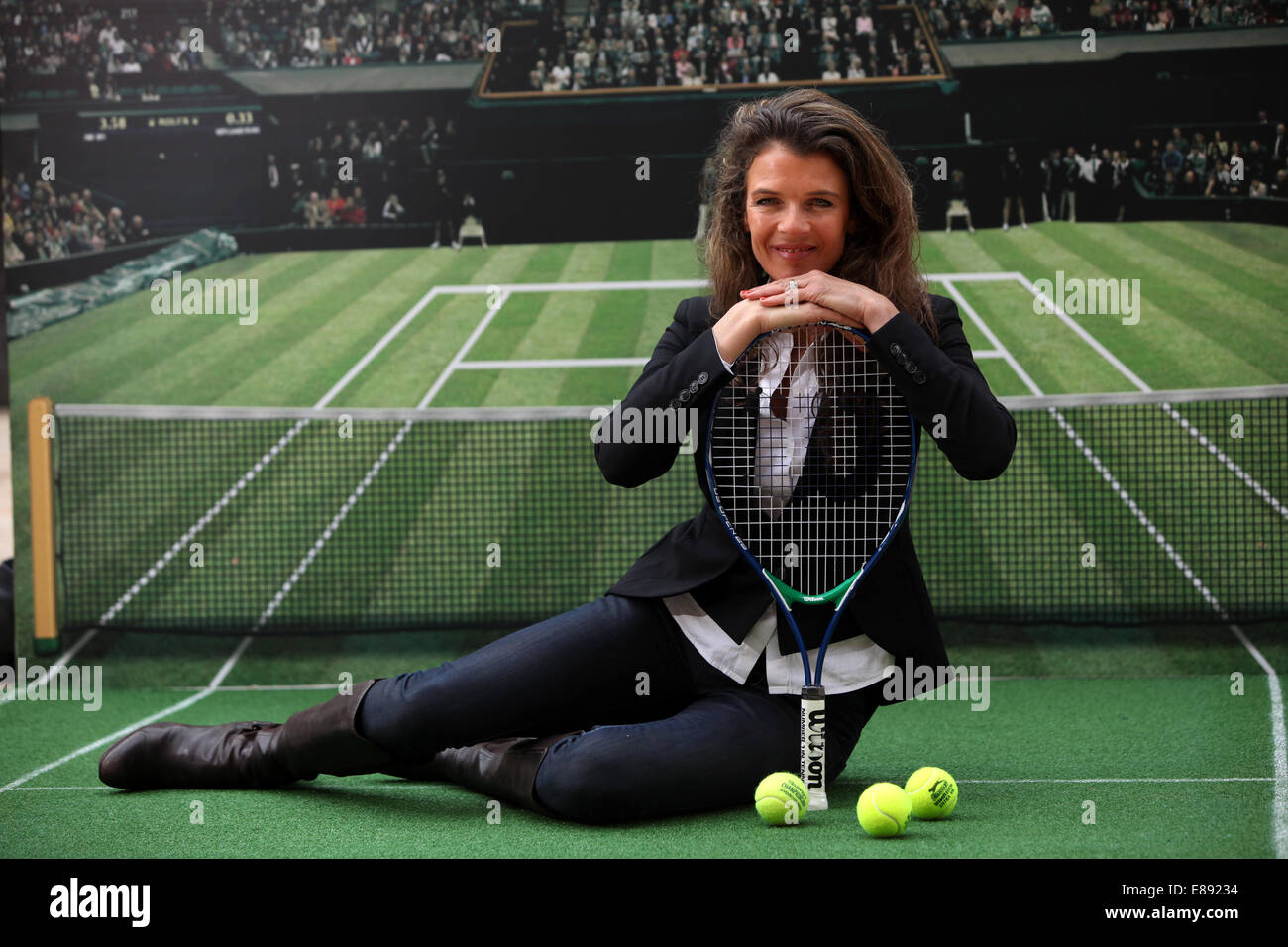 Annabel croft hi-res stock photography and images - Alamy