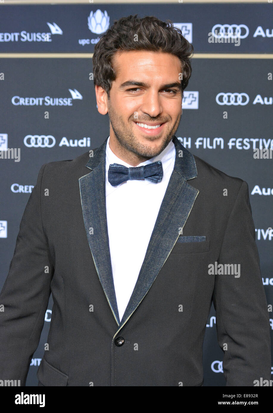 Zurich, Switzerland - September 27, 2014: german Actor Elyas M Barek at ...