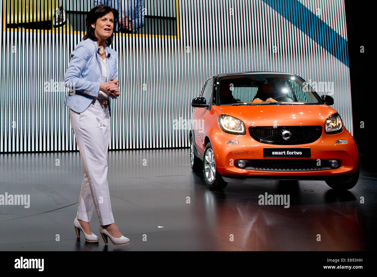 Paris, France. 2nd Oct, 2014. Annette Winkler, CEO and director of ...