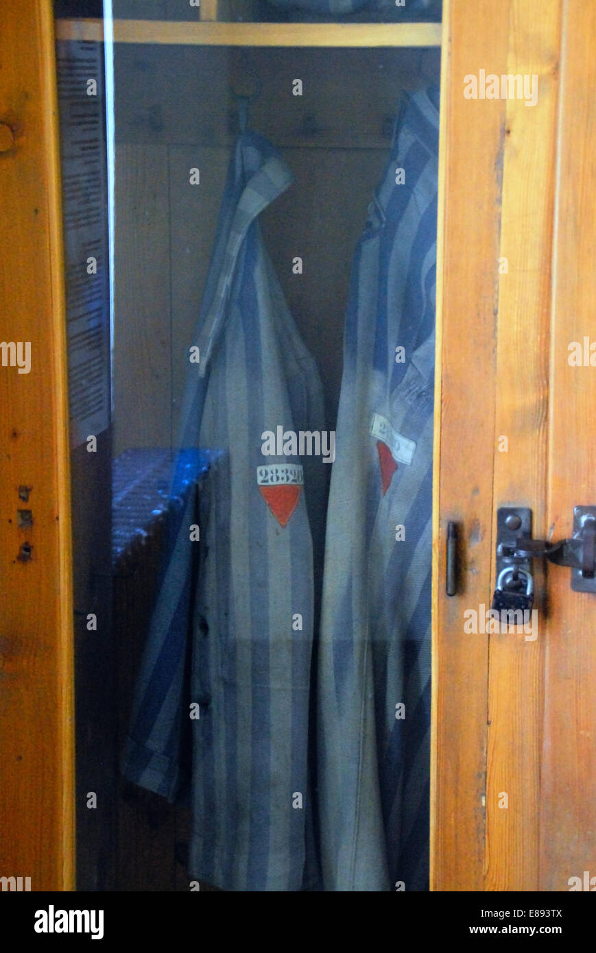 Germany, the Nazi concentration camp of Dachau. The jackets of the ...