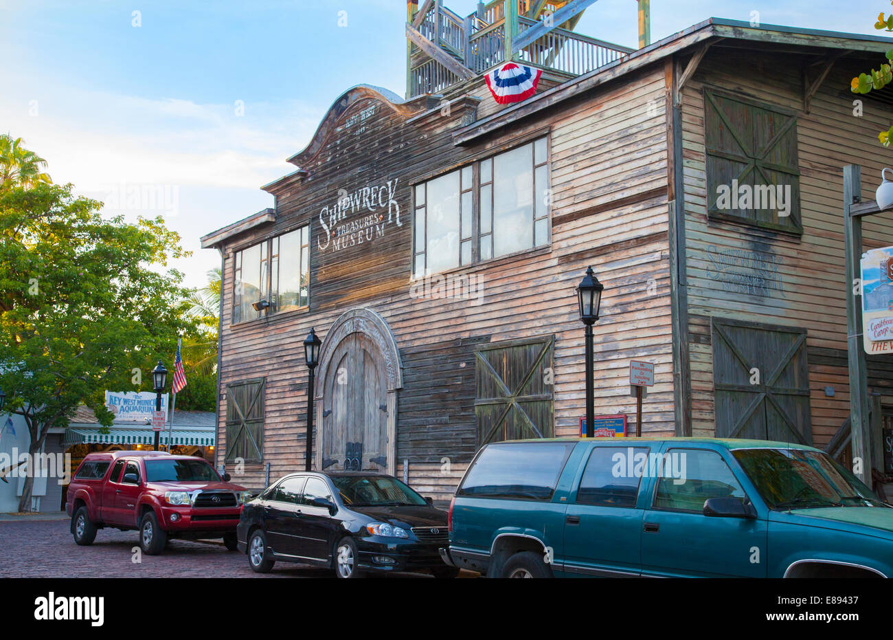 Shipwreck Treasure Museum in Key West the Florida Keys Stock Photo - Alamy
