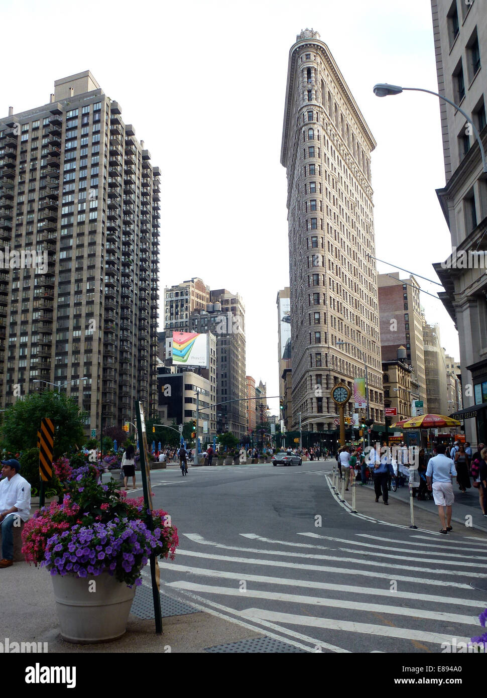 The Flatiron Building (also: Fuller Building) in Manhattan, 23 June ...