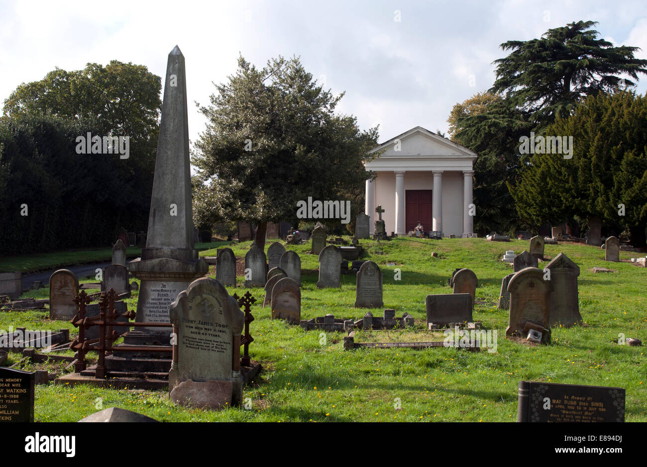 Kidderminster cemetery and mortuary chapel, Worcestershire, England ...