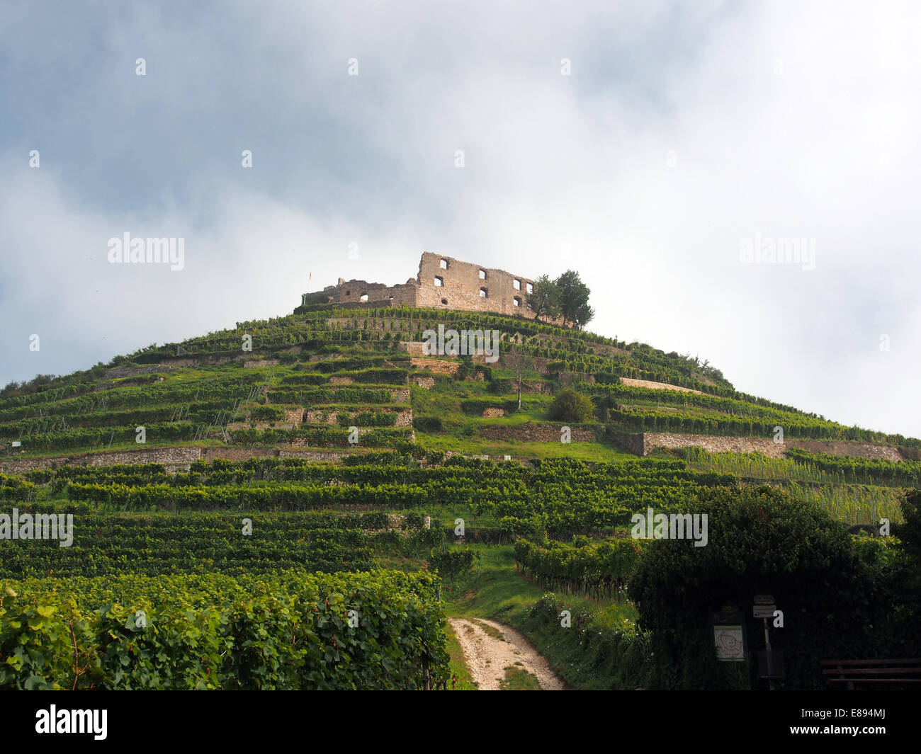 The first image depicts the historic town of Staufen im Breisgau ...