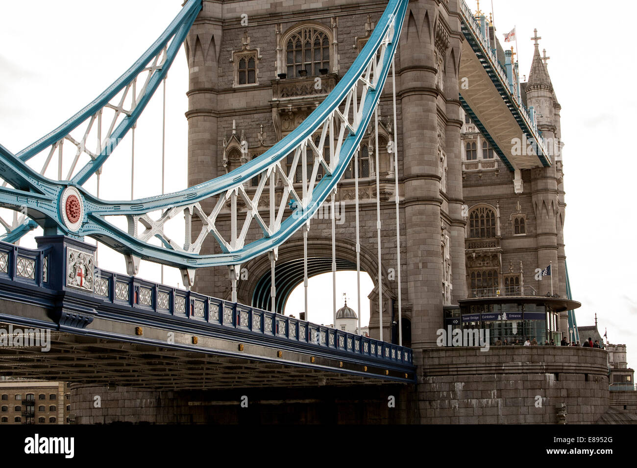 Part of Tower Bridge, London Stock Photo - Alamy