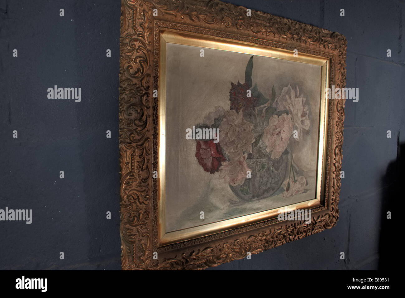 Floral painting print hi-res stock photography and images - Alamy