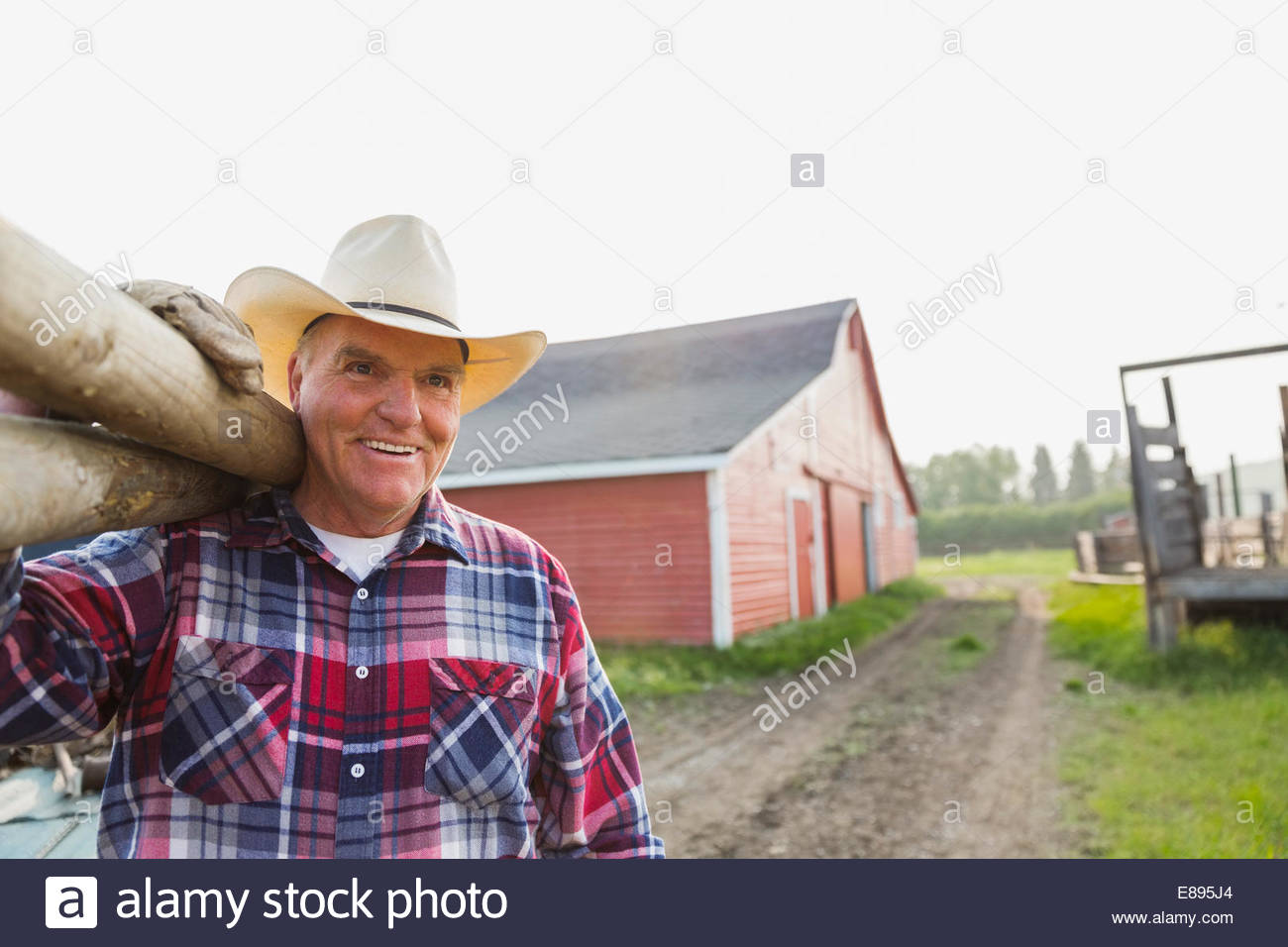 Rancher smiling hi-res stock photography and images - Alamy