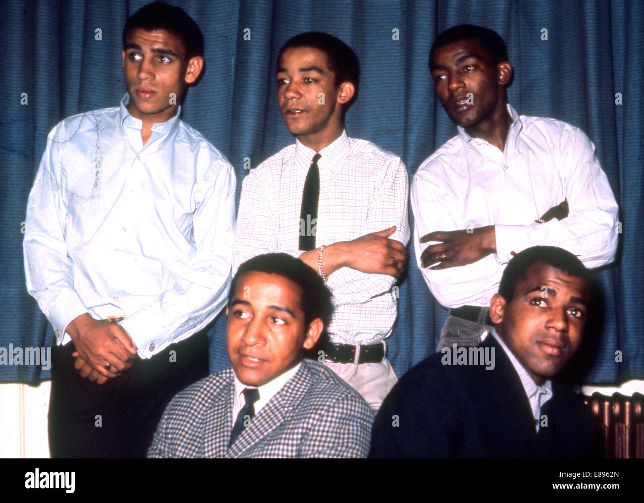 THE CHANTS Liverpool vocal pop group about 1964 Stock Photo - Alamy