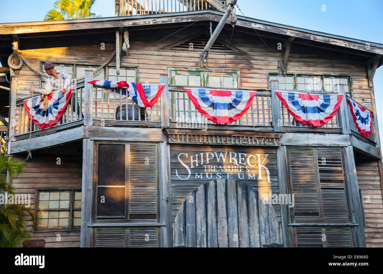 Shipwreck Treasure Museum in Key West the Florida Keys Stock Photo - Alamy