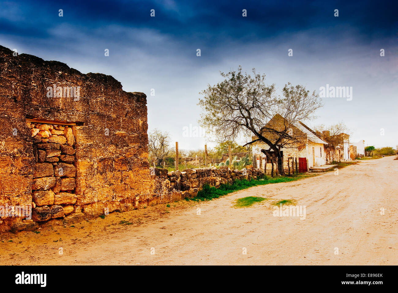an old mexican town Stock Photo - Alamy