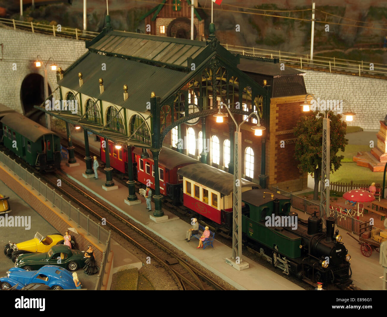 Miniature train designs hi-res stock photography and images - Alamy