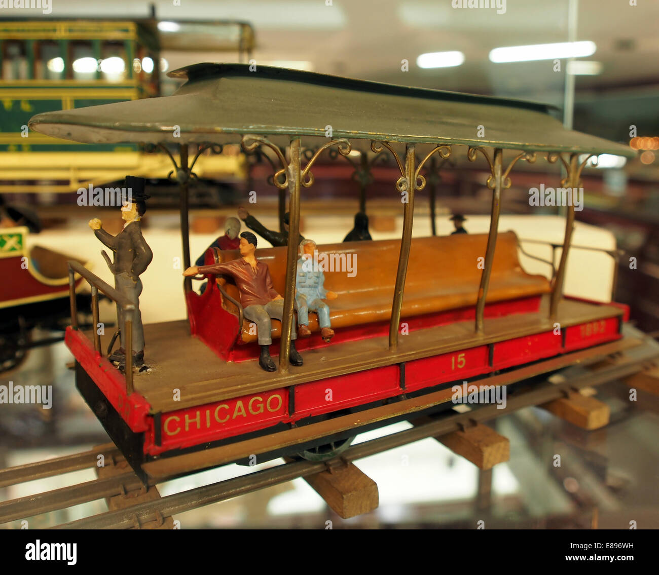 Very Old Model Of A Train Wagon High Resolution Stock Photography and ...