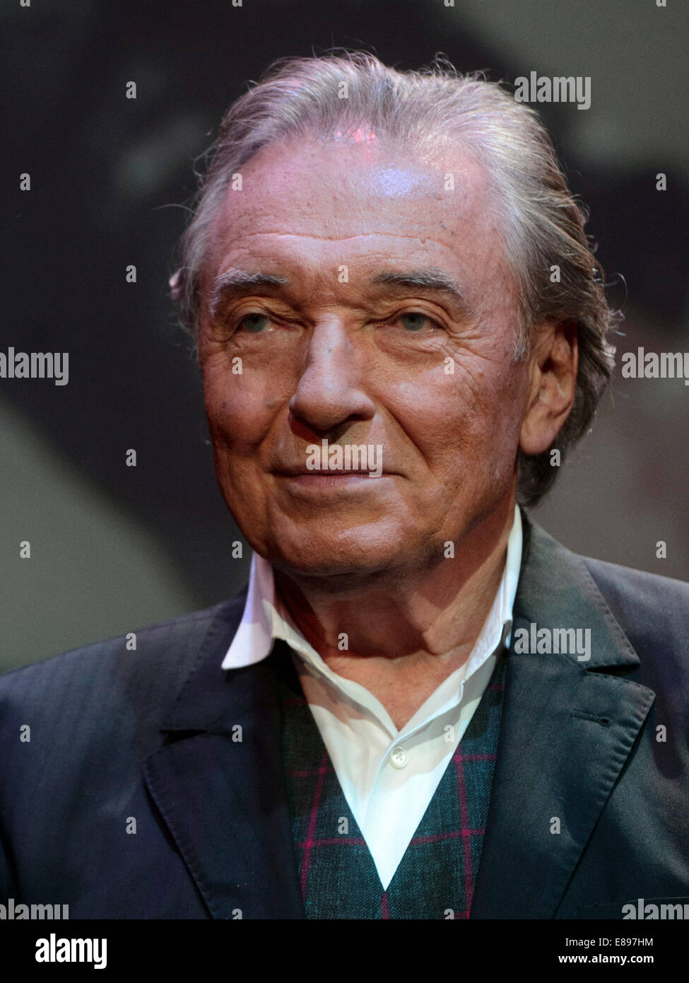 Prague, Czech Republic. 2nd Oct, 2014. Czech famous pop singer Karel ...