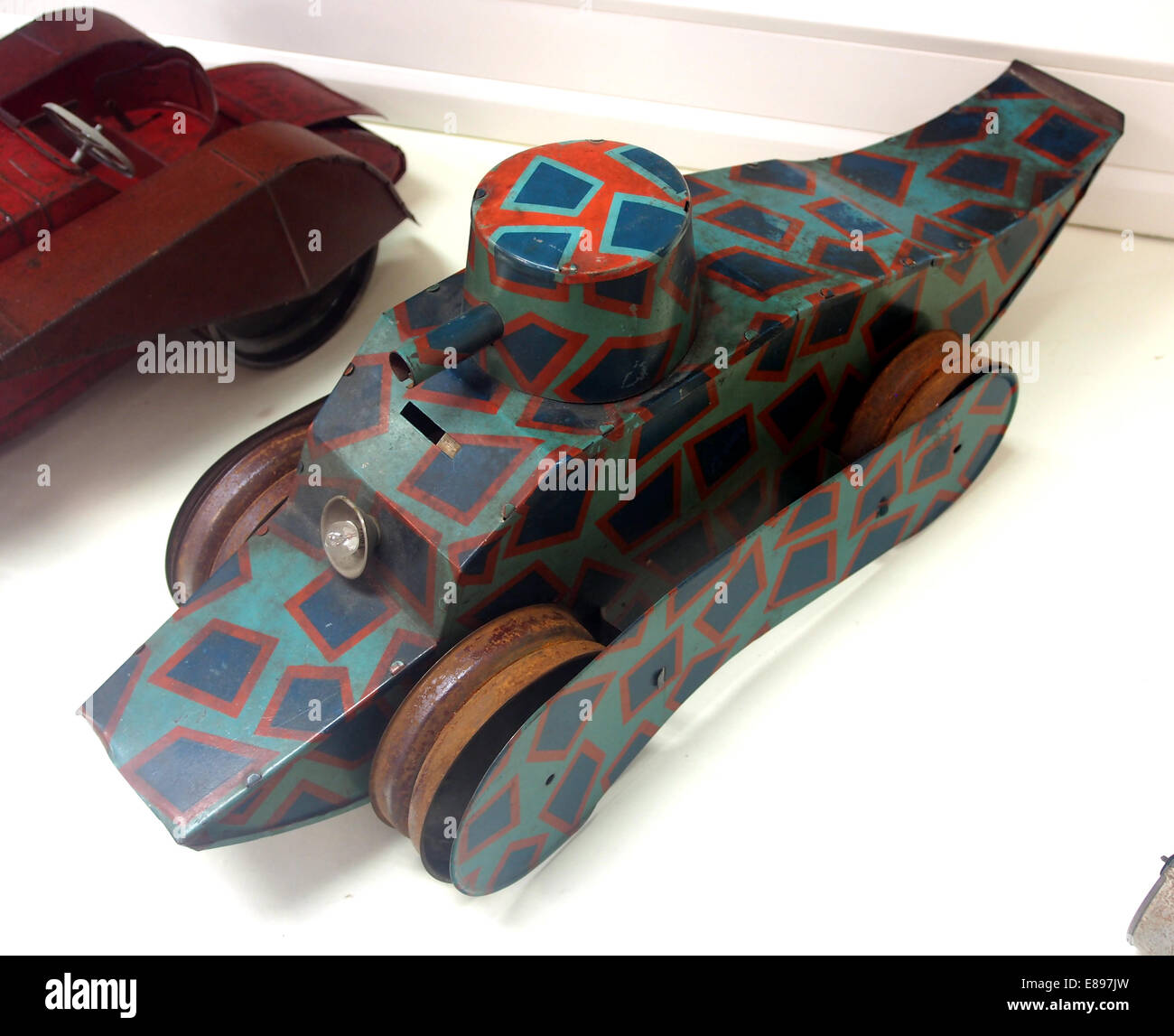 Old wwi tin toy tank hi-res stock photography and images - Alamy