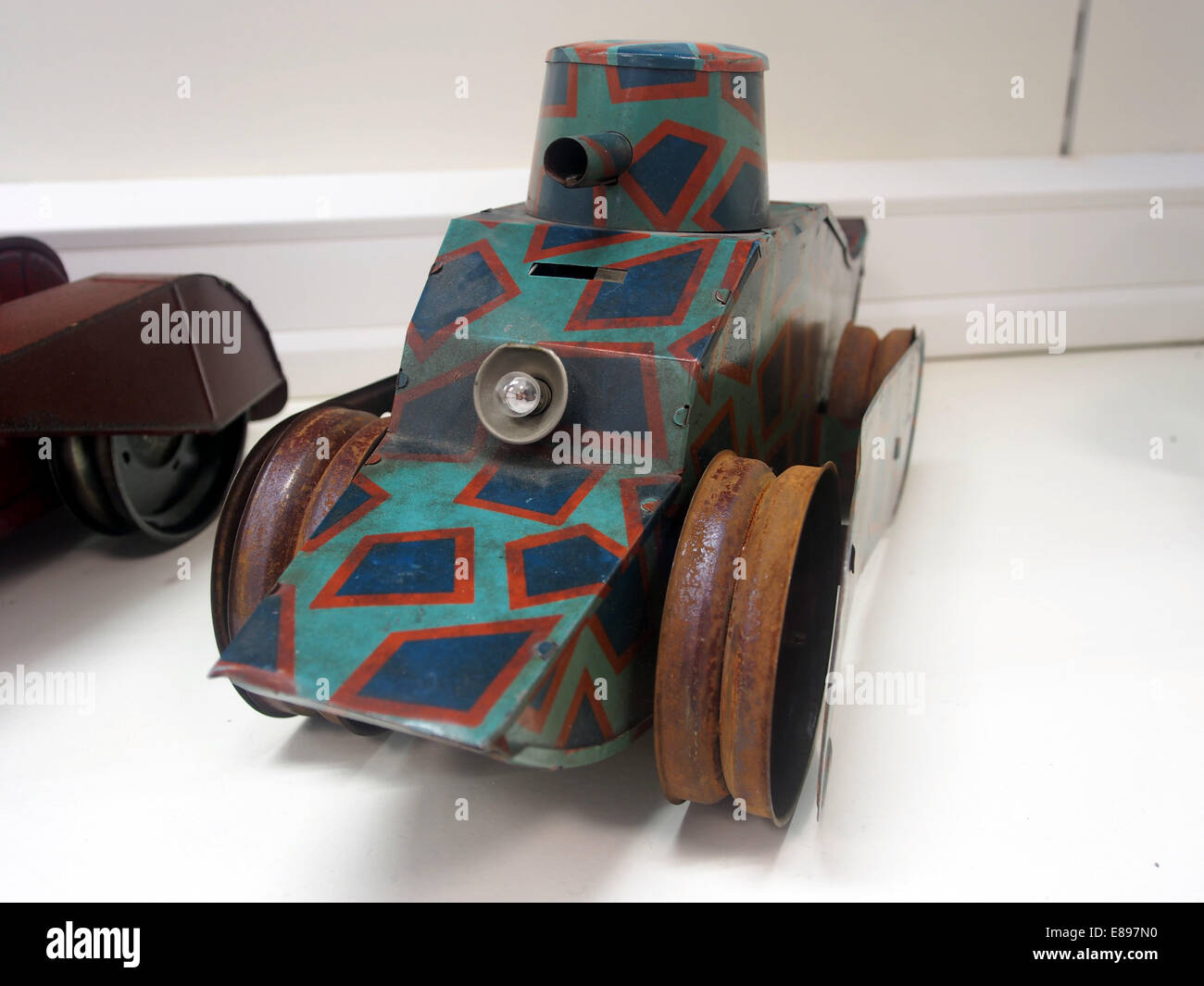 Old wwi tin toy tank hi-res stock photography and images - Alamy