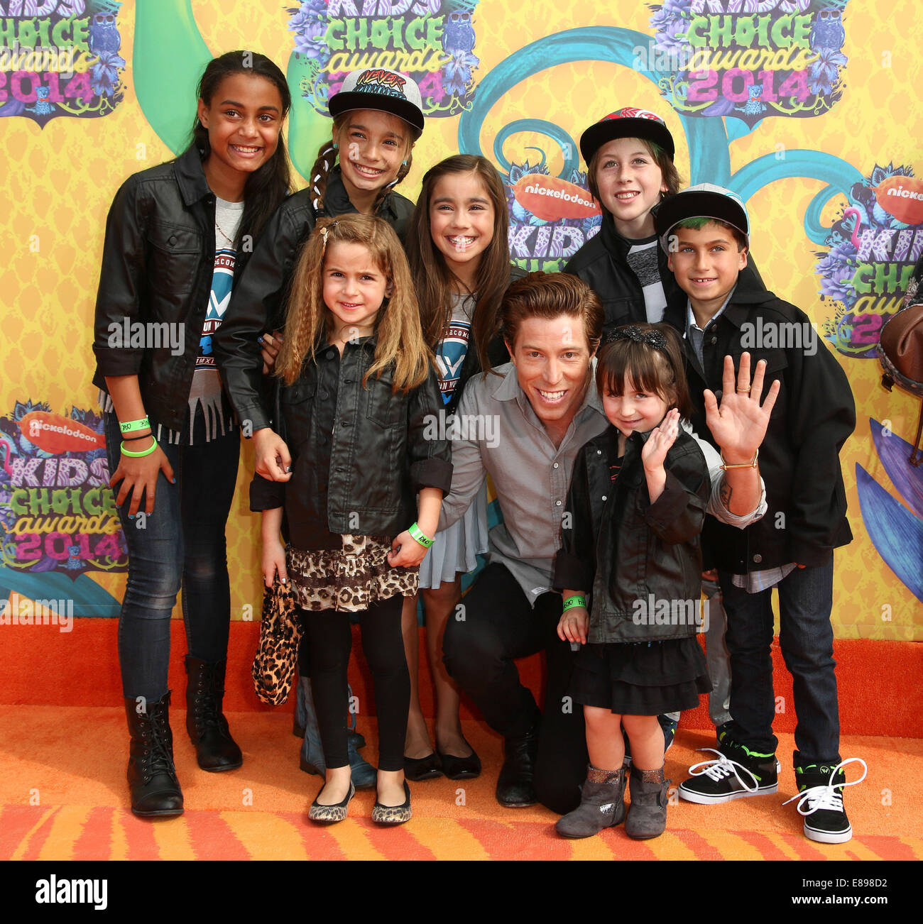 Nickelodeon Kids' Choice Awards 2014 held at USC's Galen Center ...