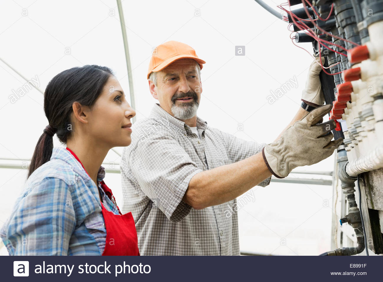 Man 40 years checking hi-res stock photography and images - Alamy
