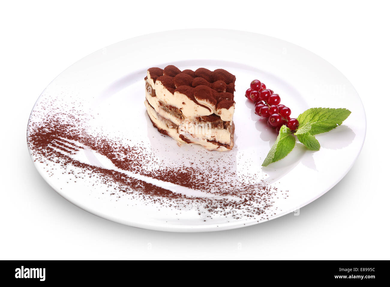 Tiramisu tart hi-res stock photography and images - Alamy