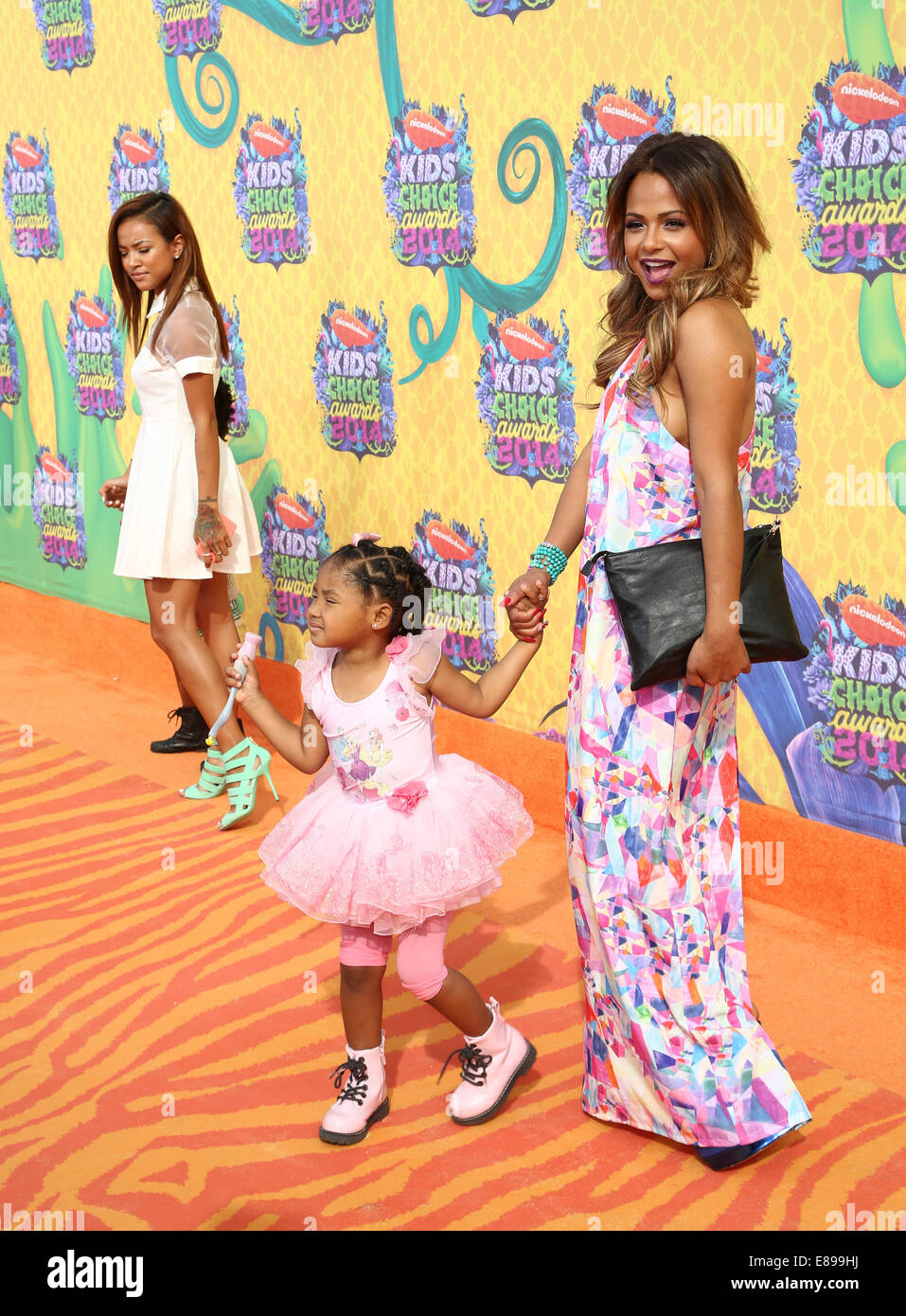 Nickelodeon Kids' Choice Awards 2014 held at USC's Galen Center ...